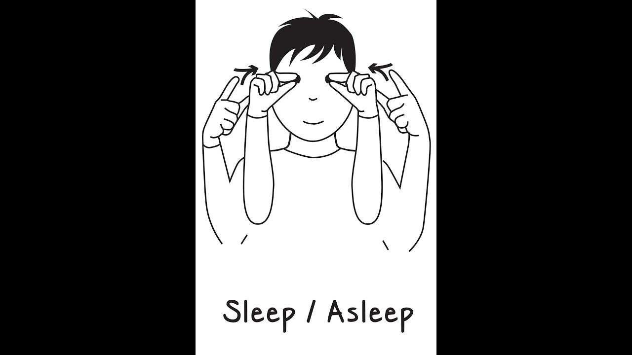 Alfie's Magic Hat - signing / sign language for babies - SLEEP / ASLEEP ...