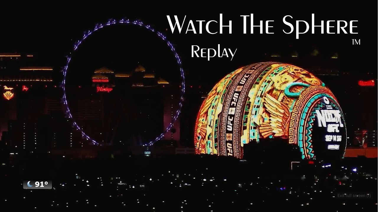Watch The Sphere - Replay - 9/6/24 - 10am - 10pm PDT - YouTube