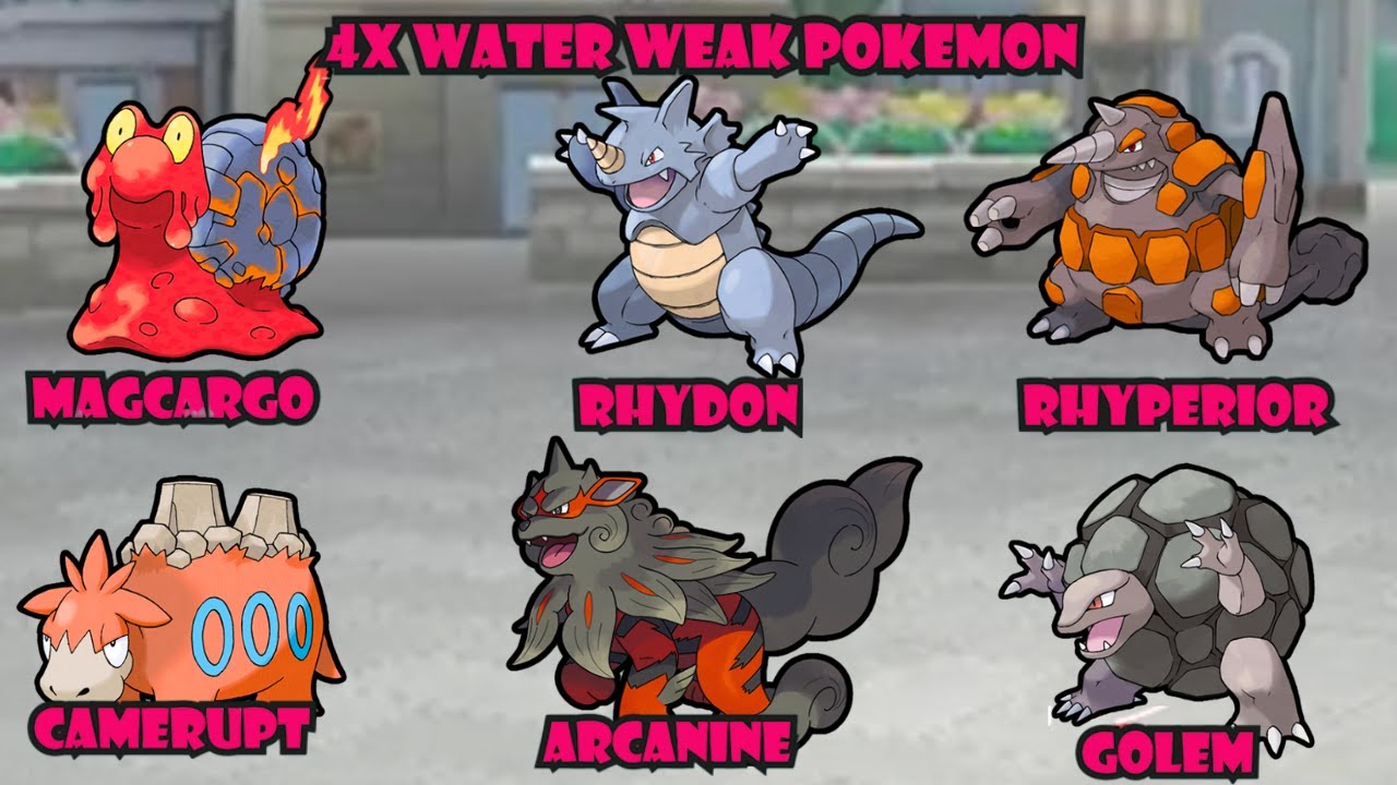 FULLL 4X WATER WEAK TEAM WAS TOO GOOD ON POKEMON SHOWDOWN!! - YouTube