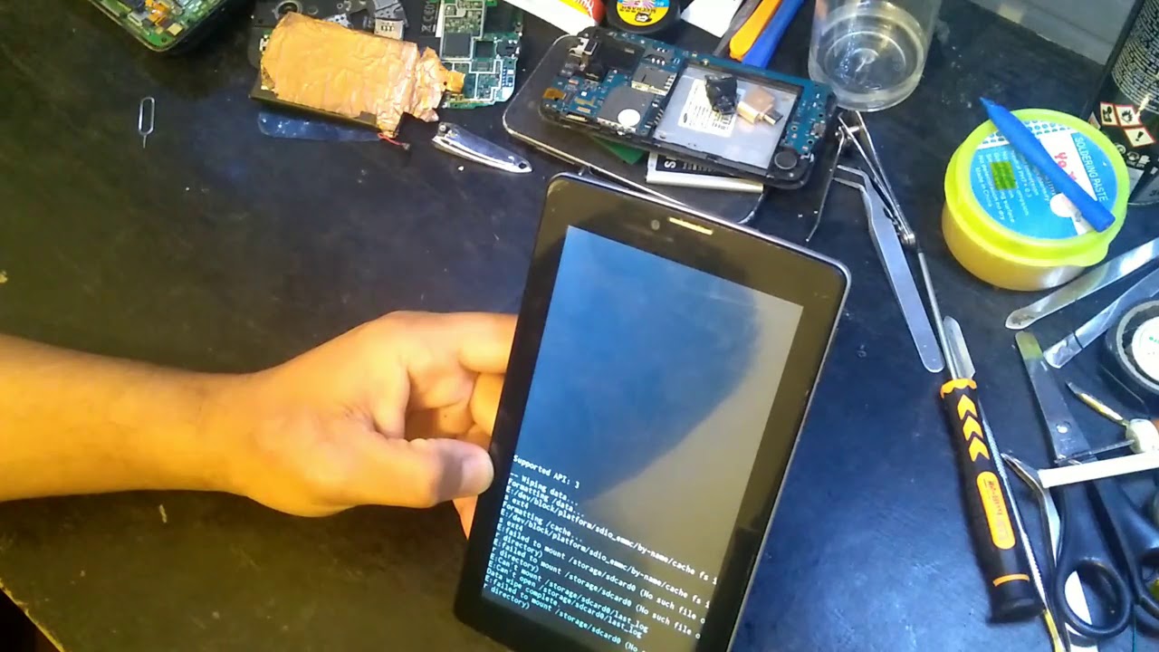 Modo resert no tablet da marca How modelo: Pow705_G - YouTube