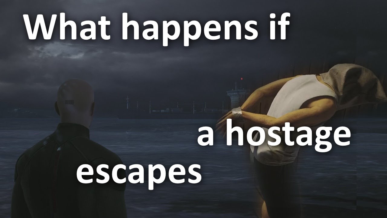 What happens if a hostage escapes in Hitman 3 Ambrose Island - YouTube