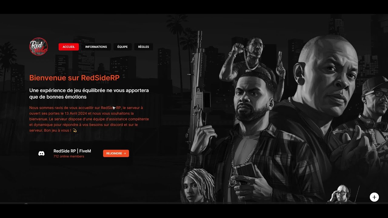 BASE REDSIDE RP FIVEM - LOS SANTOS - 0.60ms | SCRIPT INEDIT - YouTube