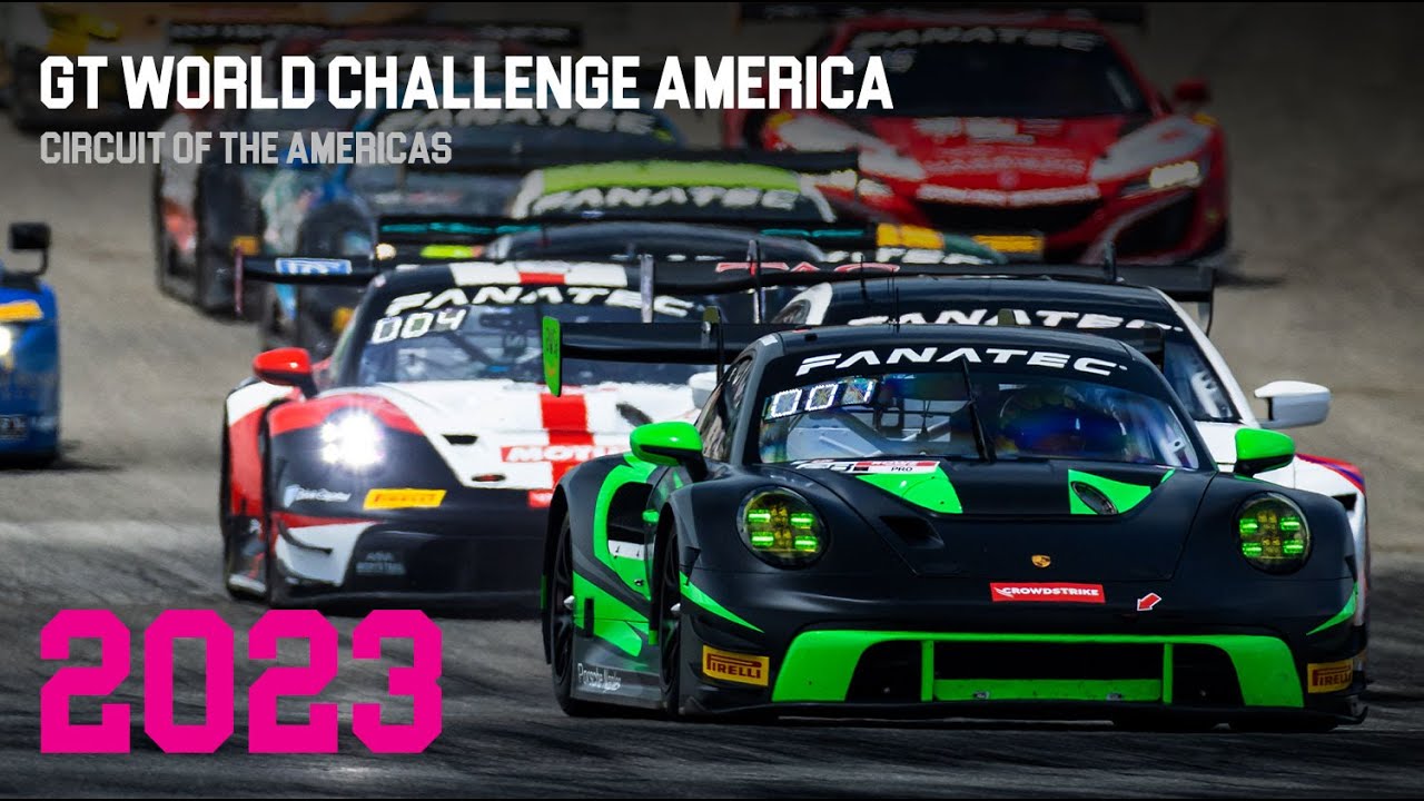 GT World Challenge America - Circuit of the Americas 2023 - YouTube