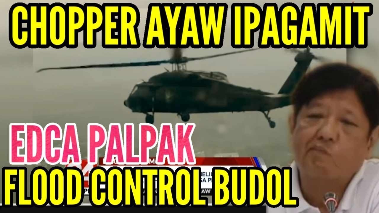 FLOOD CONTROL BUDOL II EDCA PALPAK II CHOPPER AYAW IPAGAMIT - YouTube