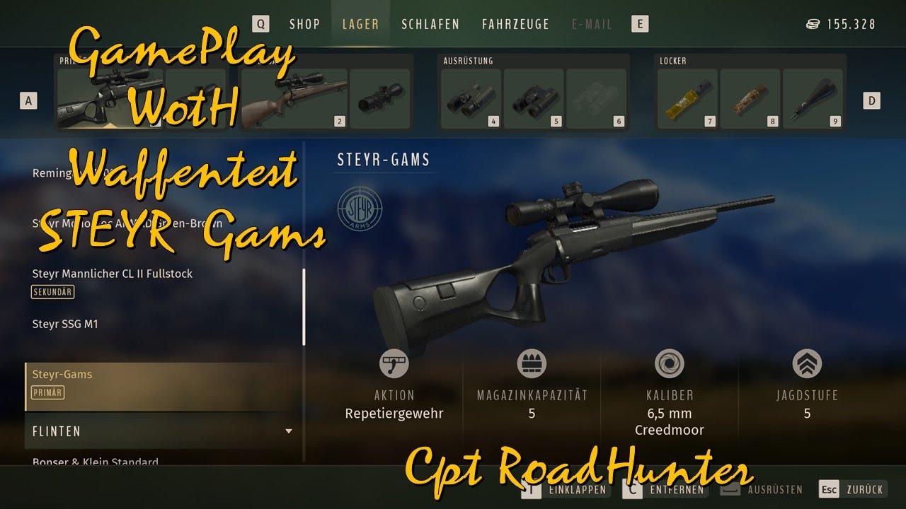 GamePlay WotH Waffentest#2 Steyr Gams - YouTube