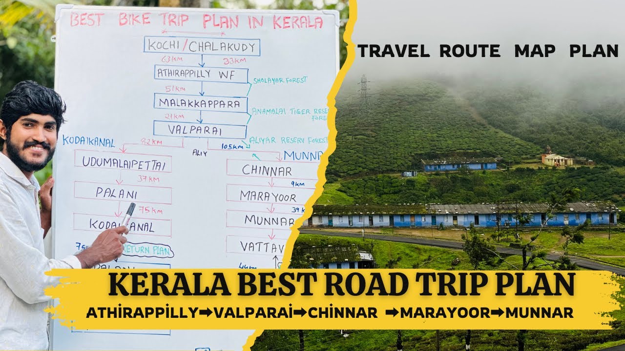 Best Road Trip Route Plan In Kerala | Athirappalli-Valparai-Chinnar ...