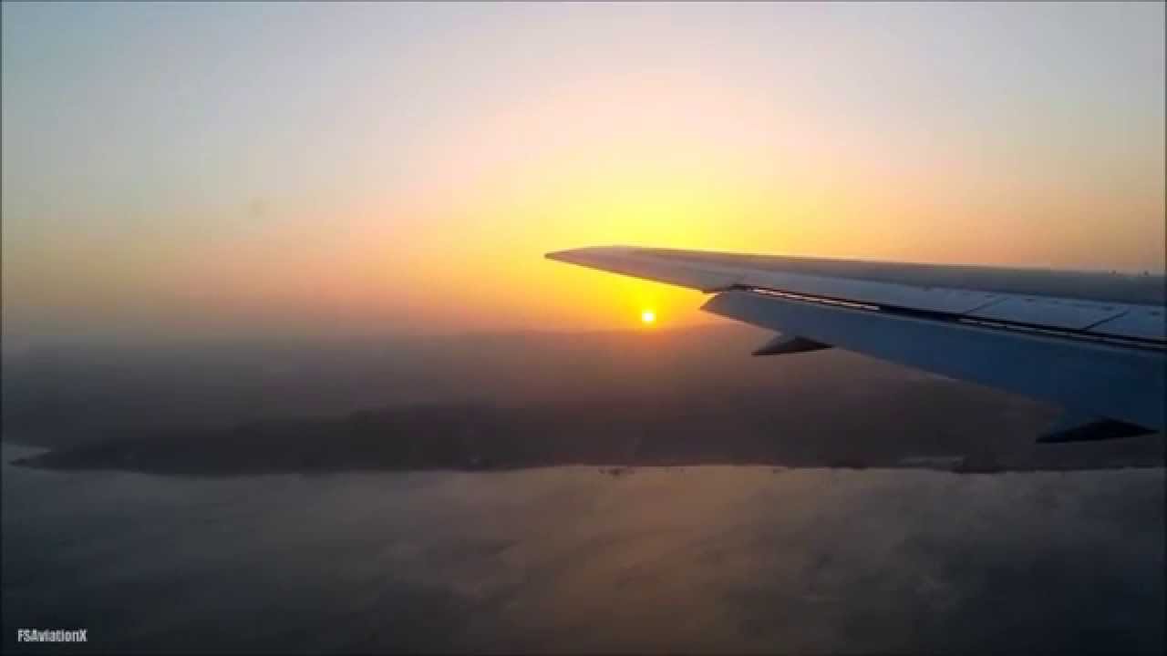 [Arkefly] Sunset Landing Boeing 767-300ER at Aqaba, Jordan - YouTube