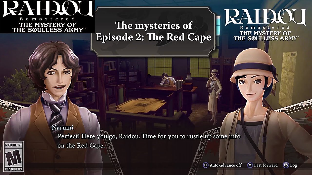 English Voice Acting Episode 2 The Red Cape - RAIDOU Remastered The ...