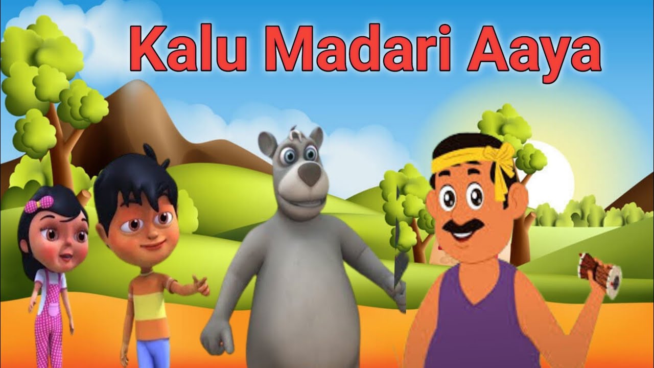 Kalu Madari Aaya - Bhalo song - The Special Hindi Rhyme For Kids ...