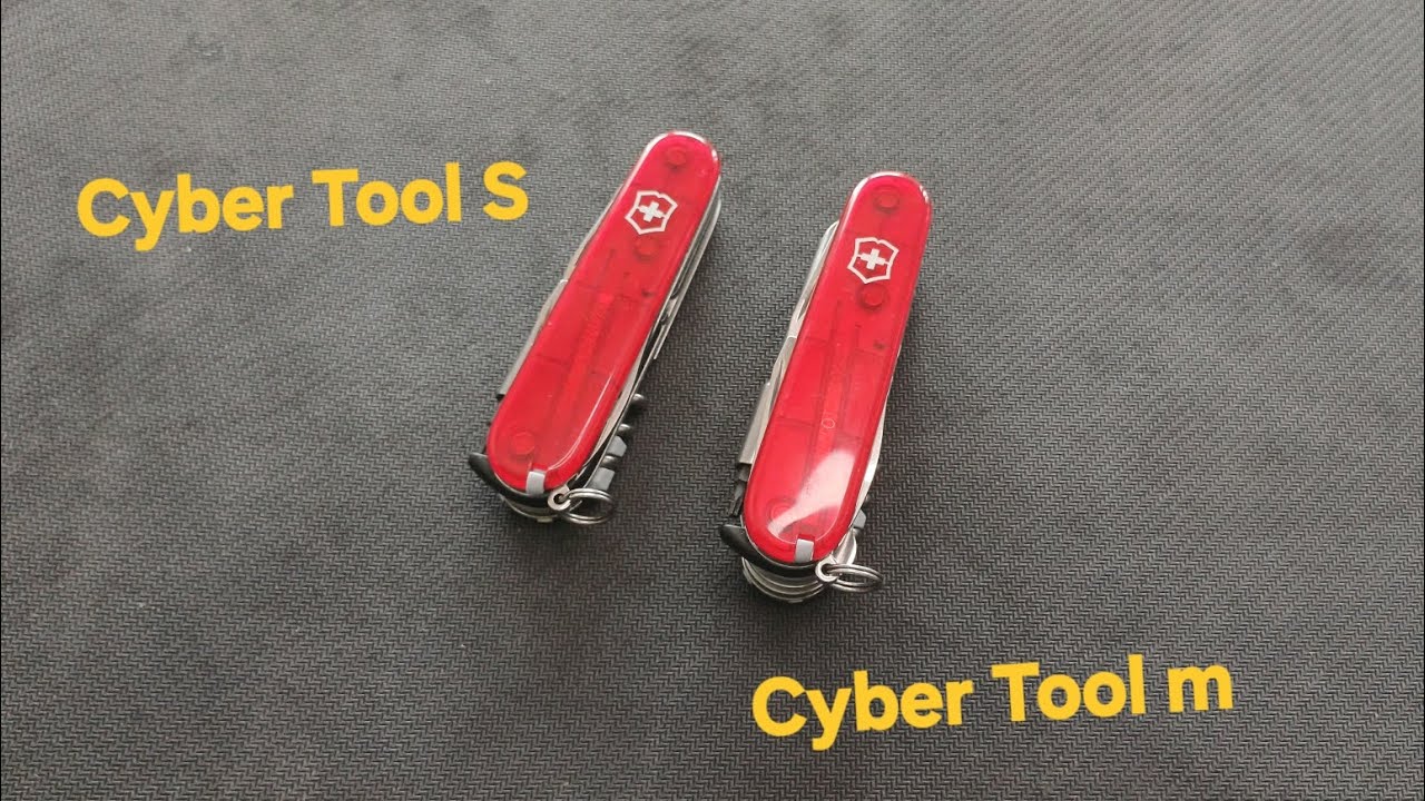 Présentation des Cyber Tool S et M, en comparatif avec leurs frères, le ...