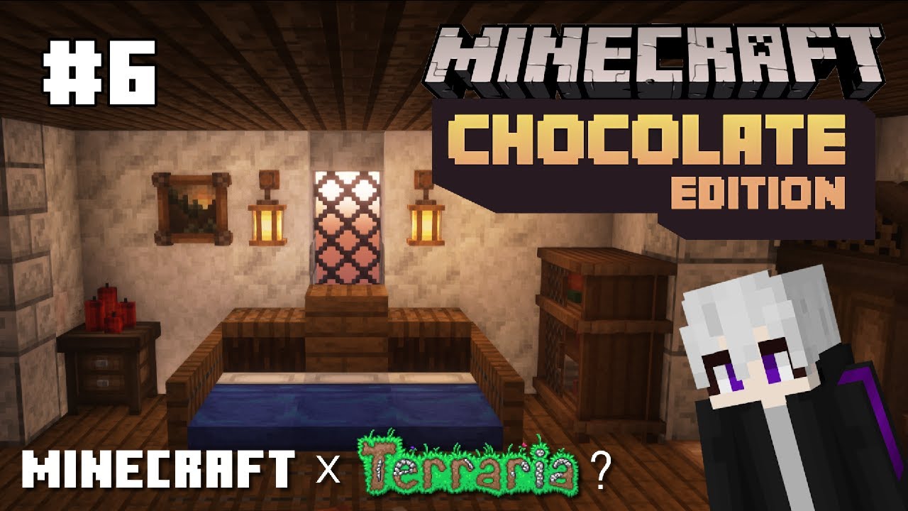 AMAZING Interior in Minecraft's Terraria-Style Modpack || Minecraft: The Chocolate Edition ...
