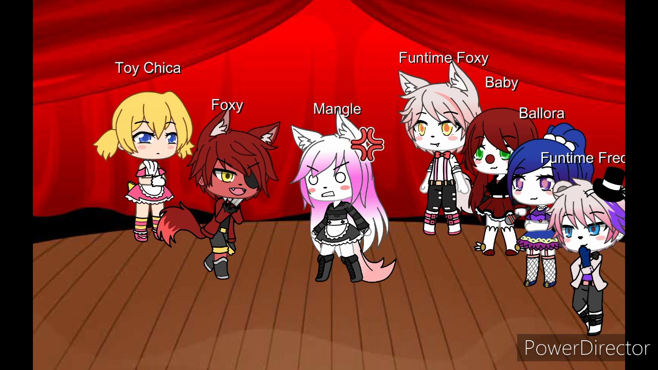 Fnaf 2 +Foxy Vs Fnaf 5 (Gacha life singing battle) - YouTube