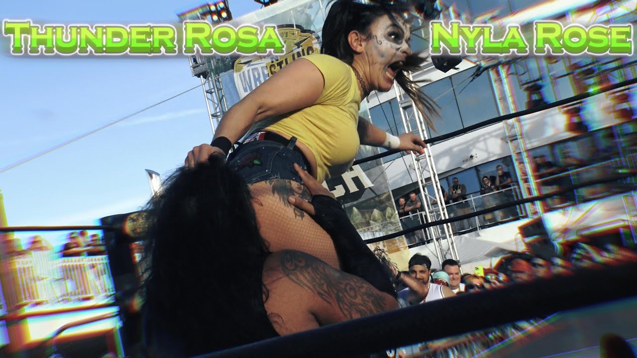 Thunder Rosa VS. Nyla Rose - YouTube