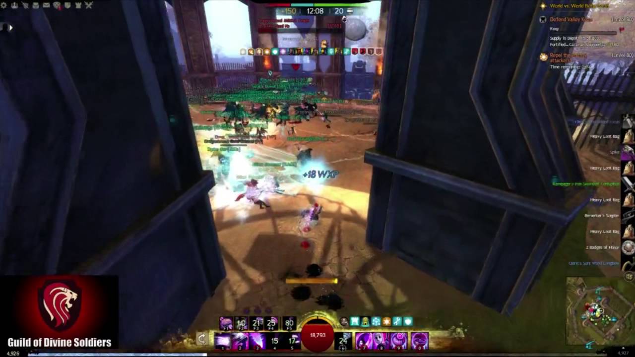 Guild Wars 2 WvW Chronomancer Highlights - YouTube