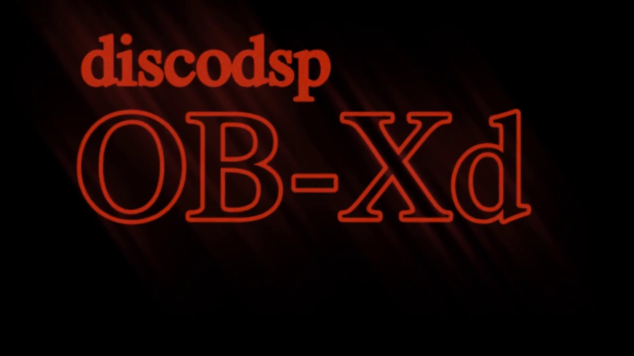 Free Plugin Friday | DiscoDSP OB-Xd - YouTube
