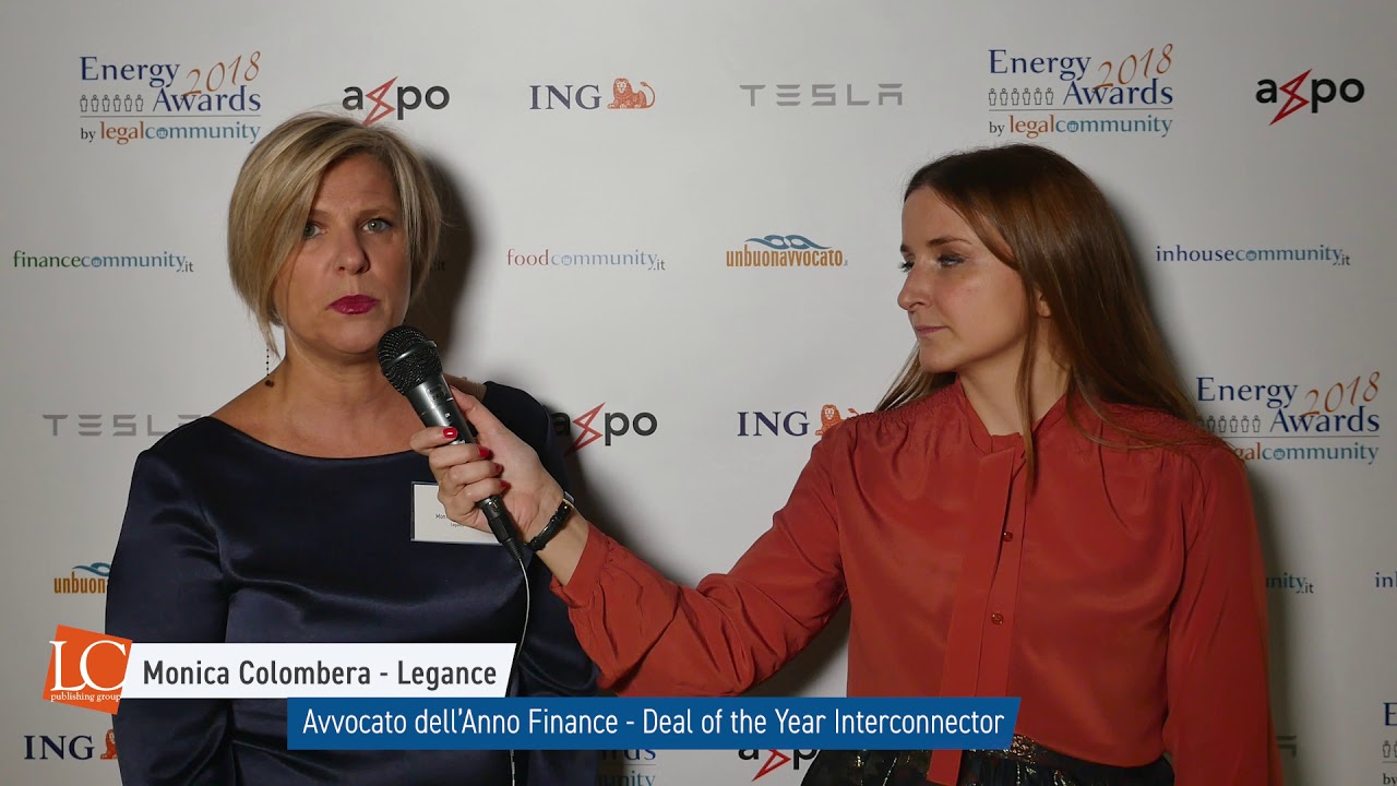 Monica Colombera - Legalcommunity Energy Awards 2018 by legalcommunity ...