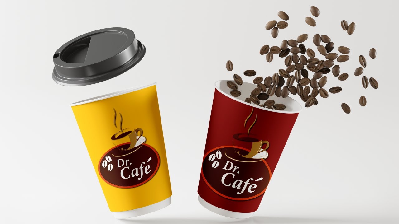 create Cafe /restaurant logo in illustrator || graphic lodge | # ...
