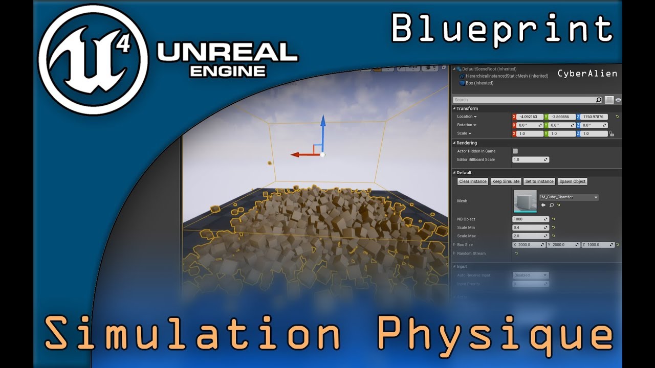 UE4 - Tuto - Simulation Physique - YouTube