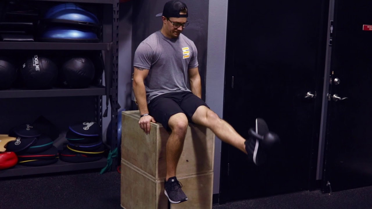 KB single-leg knee extension - YouTube