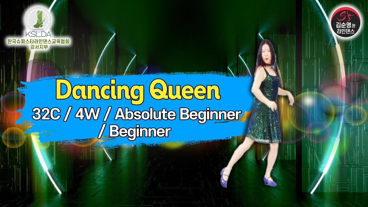 Dancing Queen Line Dance - YouTube