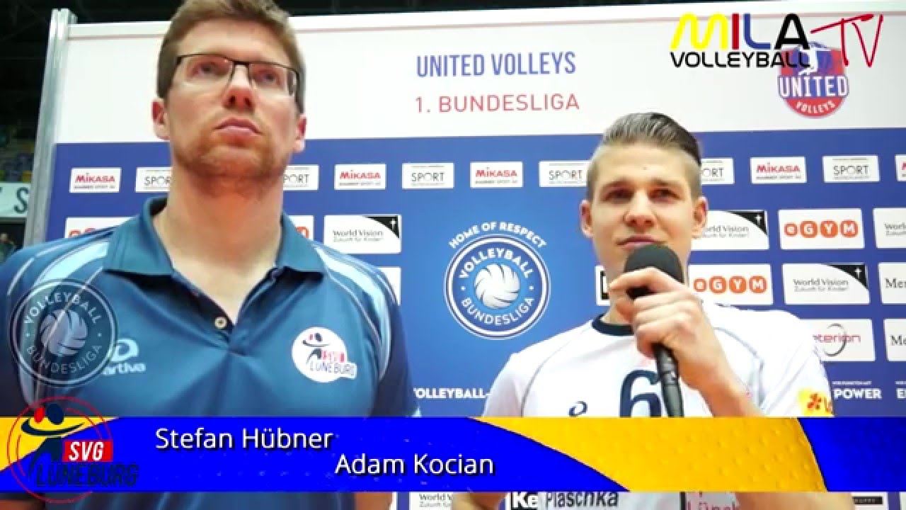 7.2.2016 United Volleys-SVG Lüneburg. Stefan Hübner/Adam Kocian - YouTube