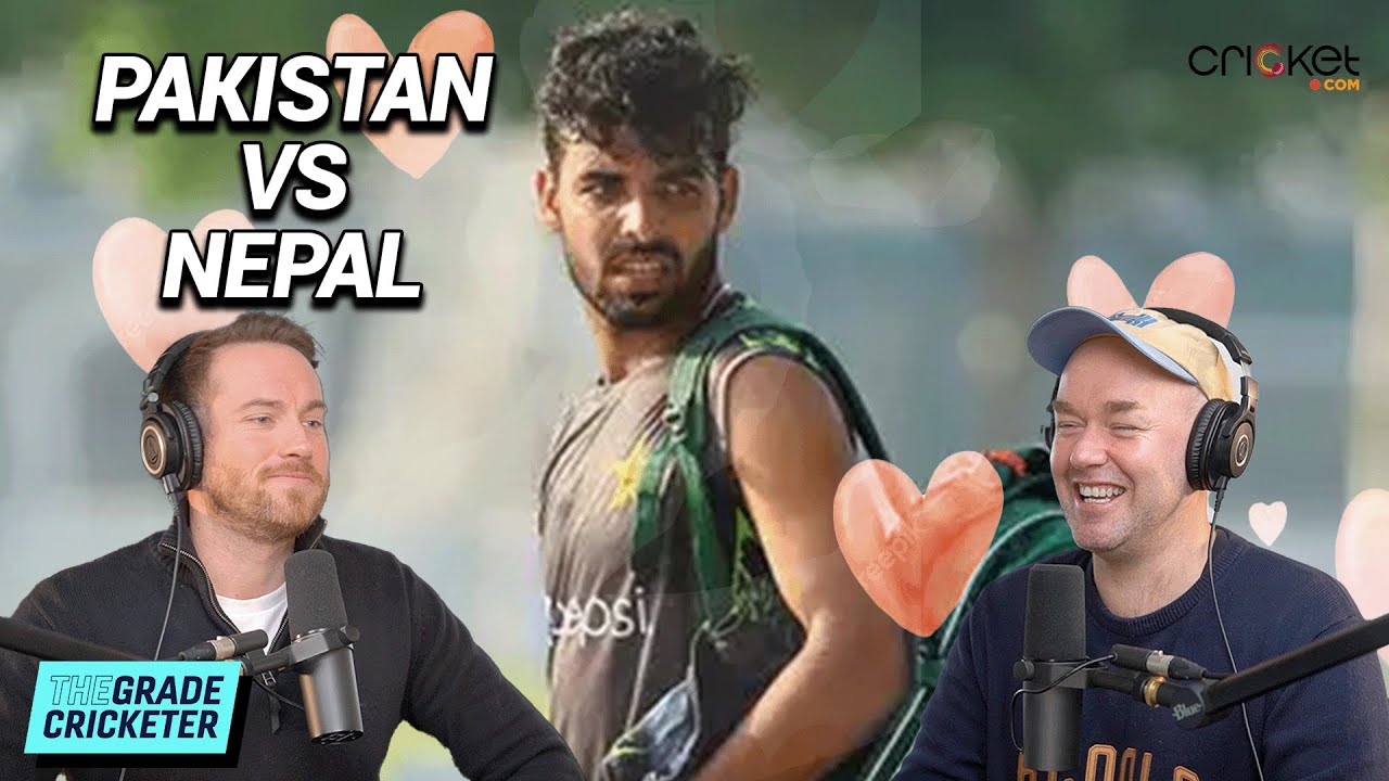 Shadab Khan is VERY Good Looking | Pakistan vs Nepal (Asia Cup) - YouTube