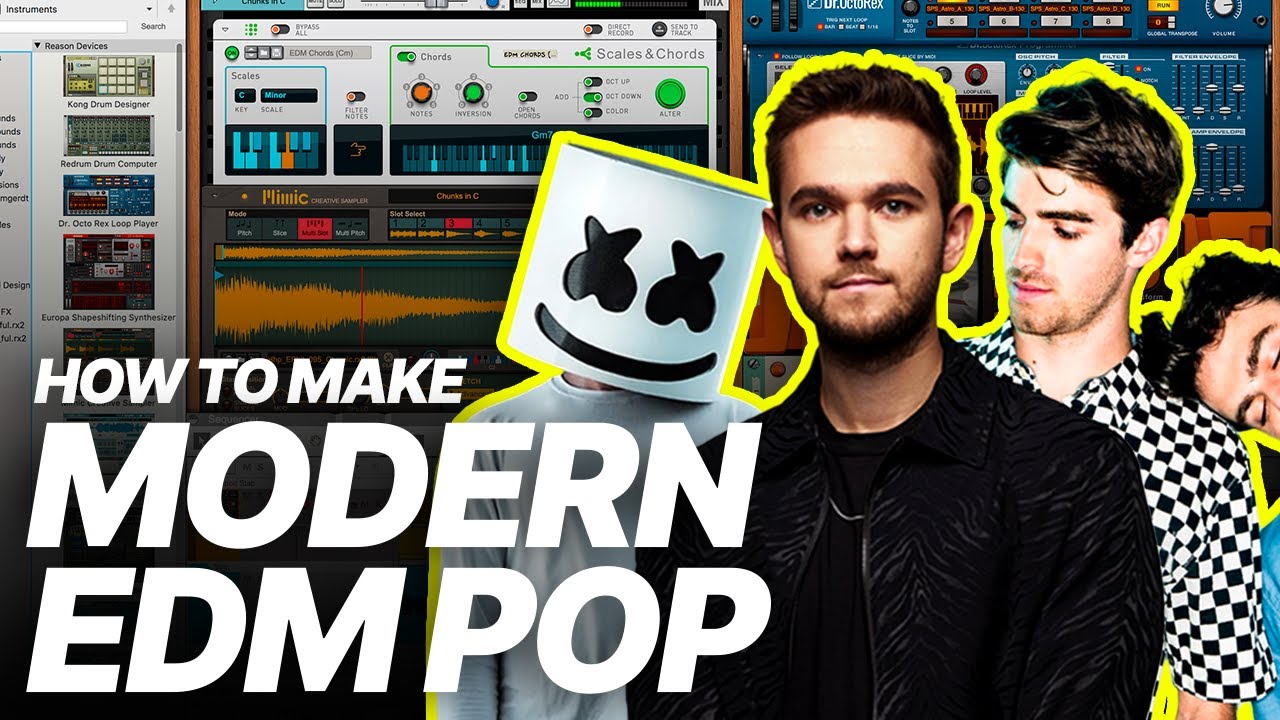 How To Produce a Modern EDM Pop Song (like Marshmello, Chainsmokers or ...