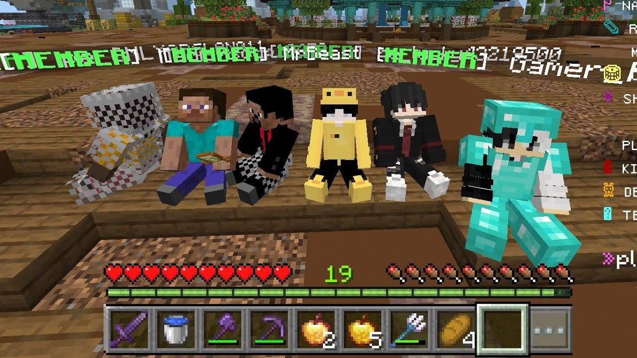 Let's Play On This BRAND NEW Public Minecraft Server Aloo Smp :) - YouTube