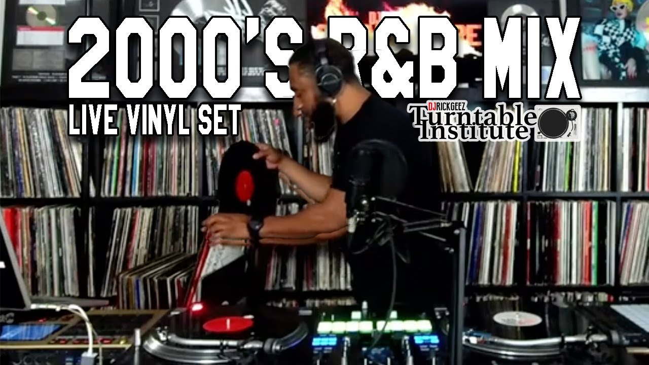 Throwback 2000's R&B Vinyl Mix - DJ Rick Geez - Live Mix 10-4-24 - YouTube