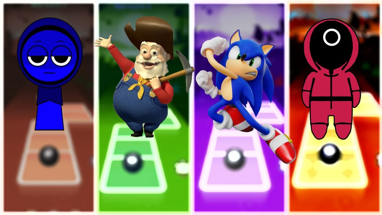 Incredibox Sprunki 🆚 Toy story 🆚 Sonic The Hedgehog 🆚 Squad game Season ...