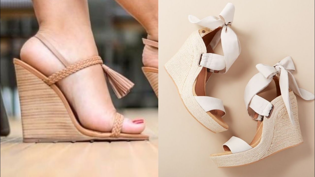 Most trendy stunning and elegant wedge Sandle, /platform heels for ...