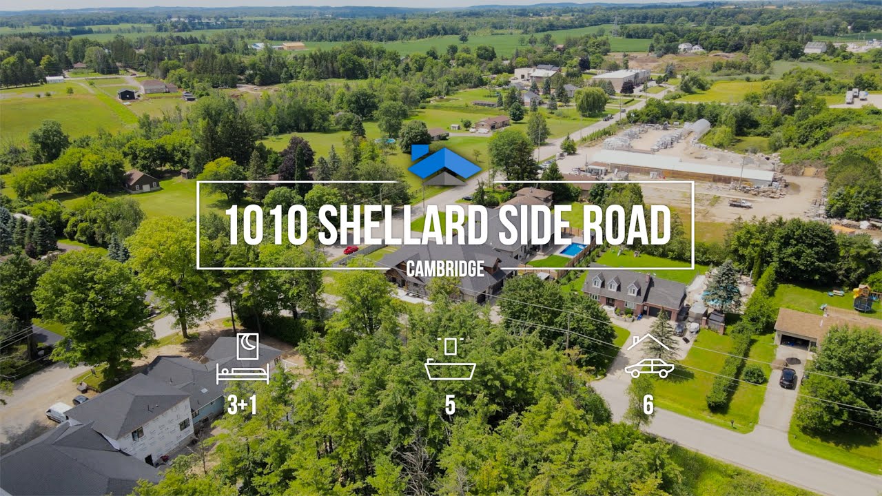 1010 Shellard Side Rd., Cambridge Overview with Aerial Brand.m4v - YouTube