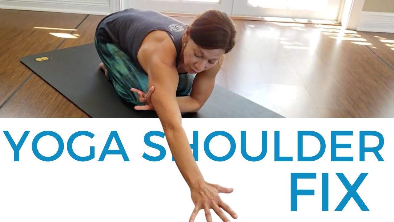 Yoga Shoulder Fix - YouTube