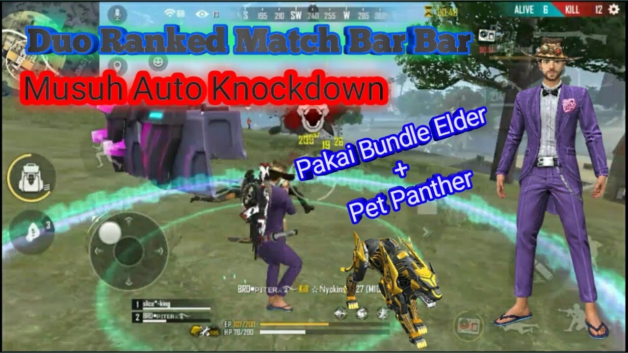 Gameplay Duo Ranked Match Bar Bar - YouTube