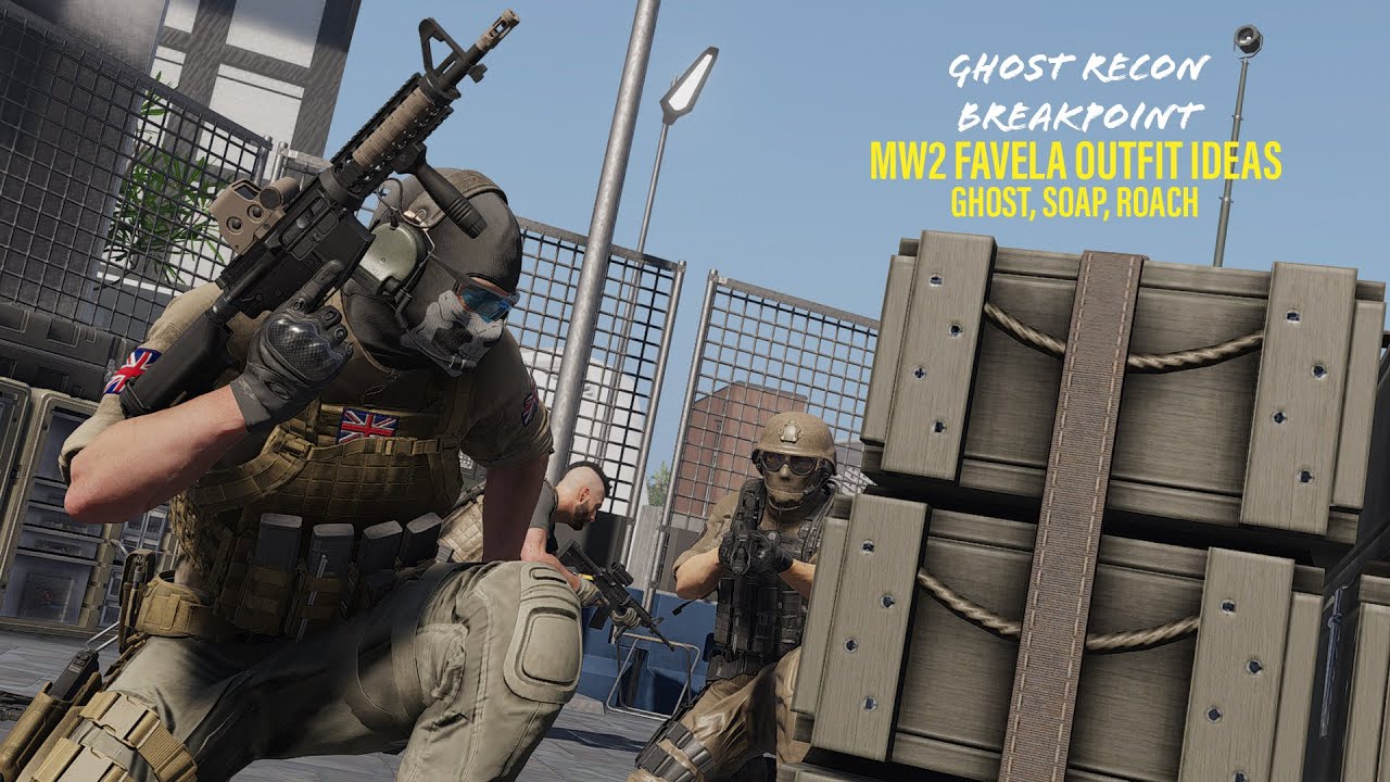 GHOST RECON BREAKPOINT: MW2 Favela Outfit Ideas - YouTube