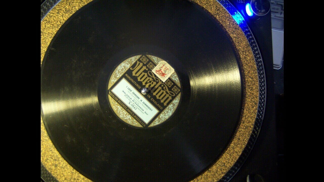Malcolm McEachern - I Love Zumone In Zummerzet (Vocalion X-9543) (1925 ...
