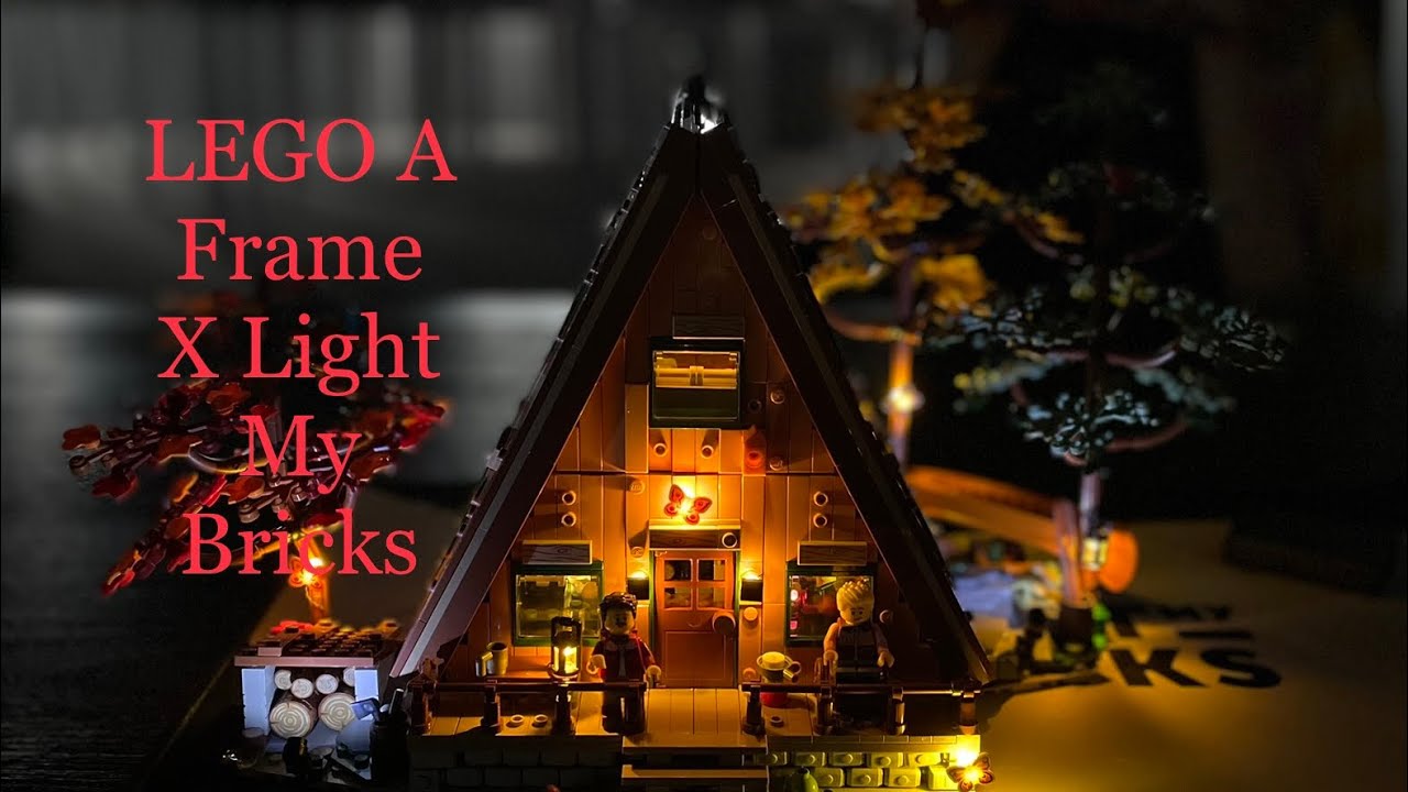 LEGO A Frame X Light My Bricks - YouTube