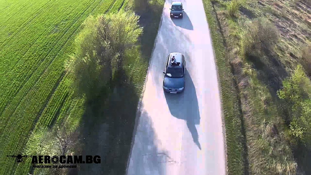 CAR CHASE WITH DRONE - YouTube