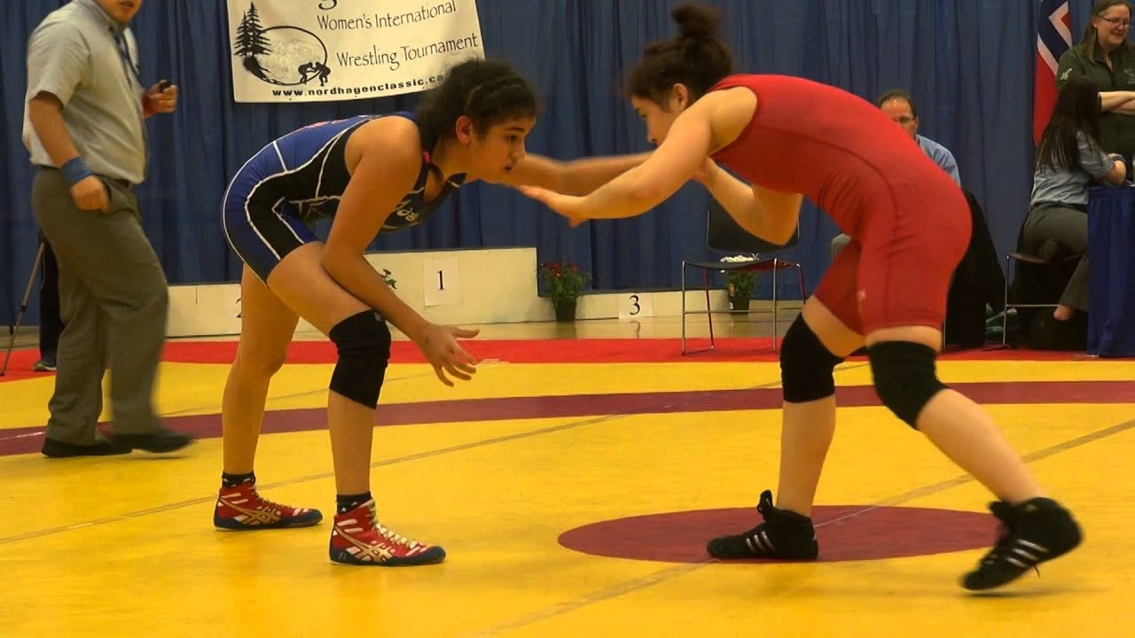 2015 Nordhagen Classic JR FW48kg Abby Lloyd (BMWC) vs Sariyah Jones USA ...