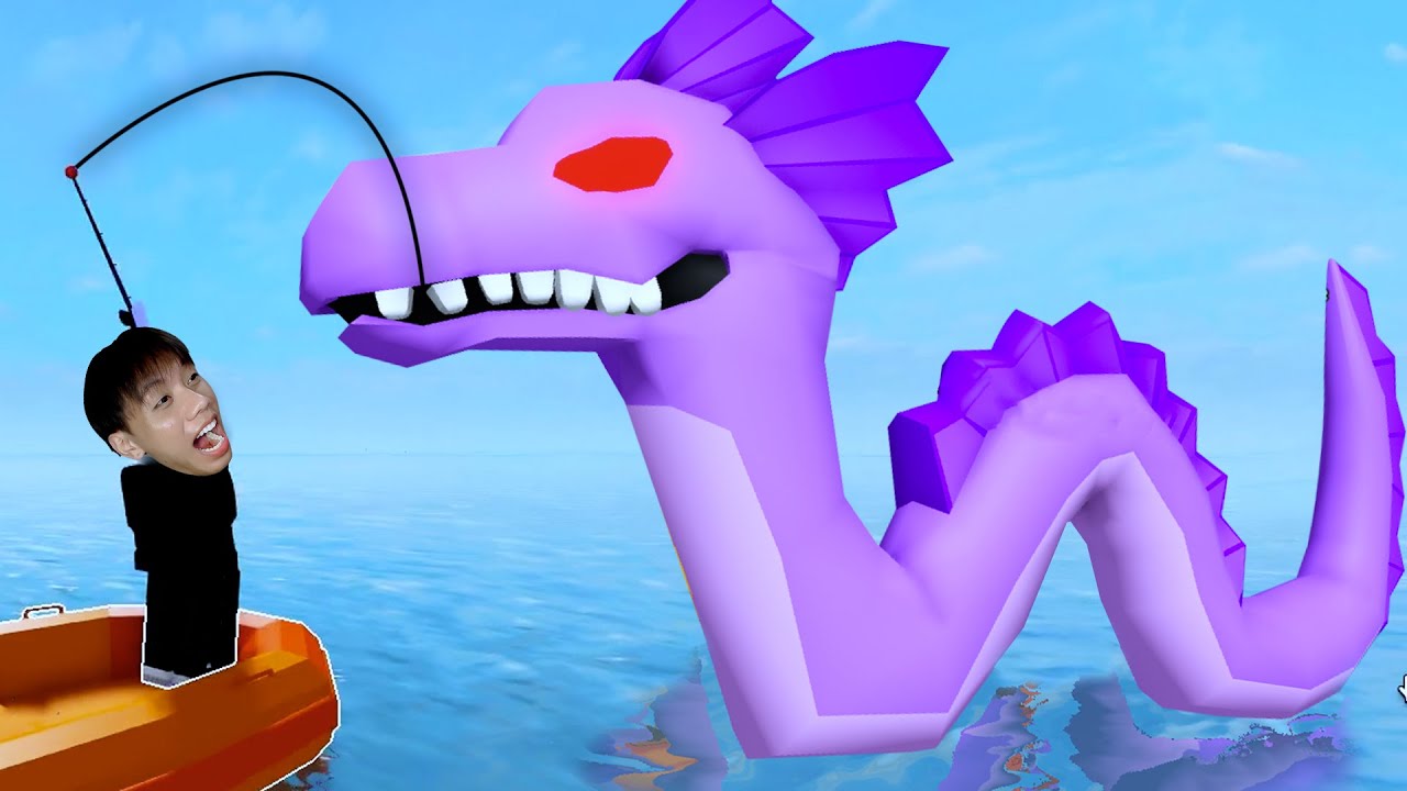 ตะลุยเกาะคริสต์มาส ได้มังกรน้ำกลายพันธุ์ Roblox GO FISHING - YouTube