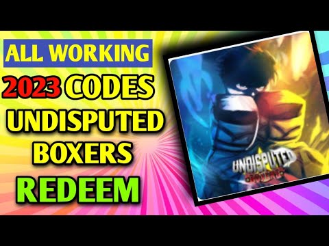 All *New* Undisputed Boxers Codes 2023 | Codes for Undisputed Boxers ...