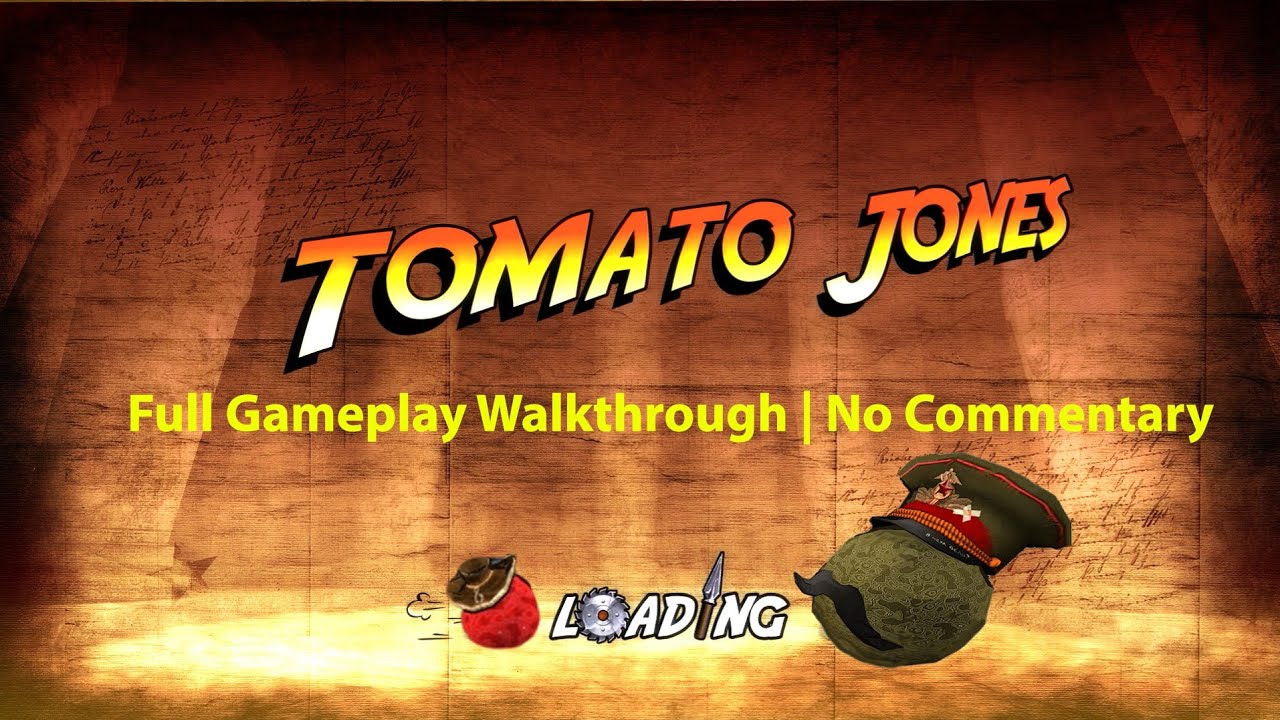Tomato Jones Full Gameplay | Walkthrough | No Commentary - YouTube
