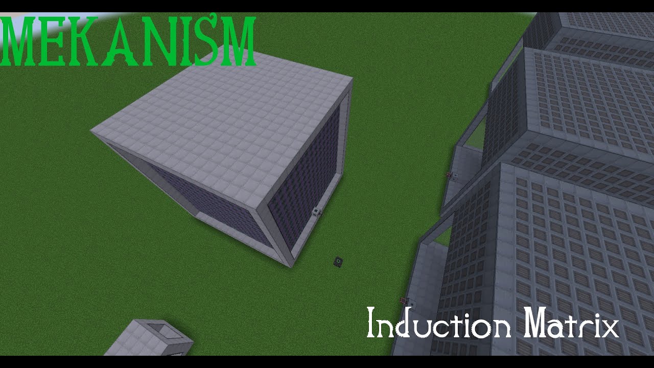 [TUTO] Mekanism. L'induction Matrix - YouTube