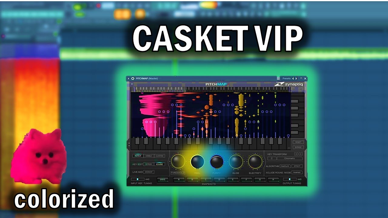 MARAUDA - Casket VIP (color bass doggo EDIT with Pitchmap by Zynaptiq ...