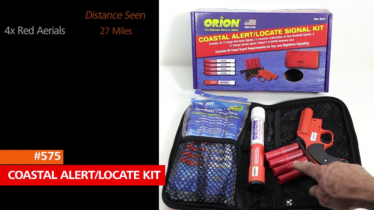 Orion 575 Coastal Alert Locate Signal Kit - YouTube