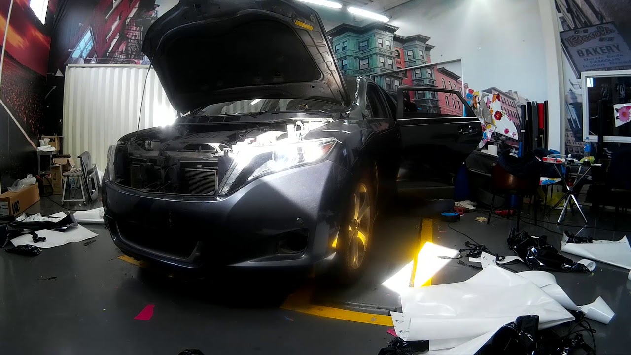 TOYOTA VENZA Full Wrap_Team Carskin - YouTube