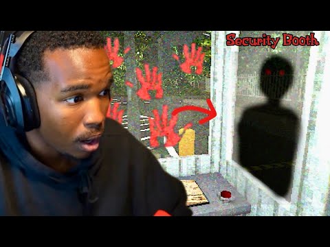 WORST SECURITY JOB EVER!!😡[Security Booth] Horror Gameplay!! - YouTube