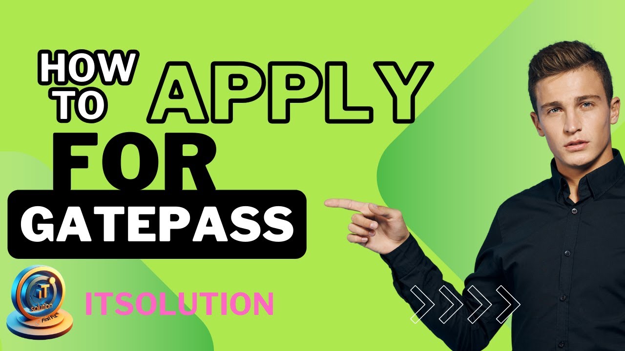 How to apply for Gatepass ‖ Only First Fix Employee ‖ Amaala Project ‖ 2024 - YouTube