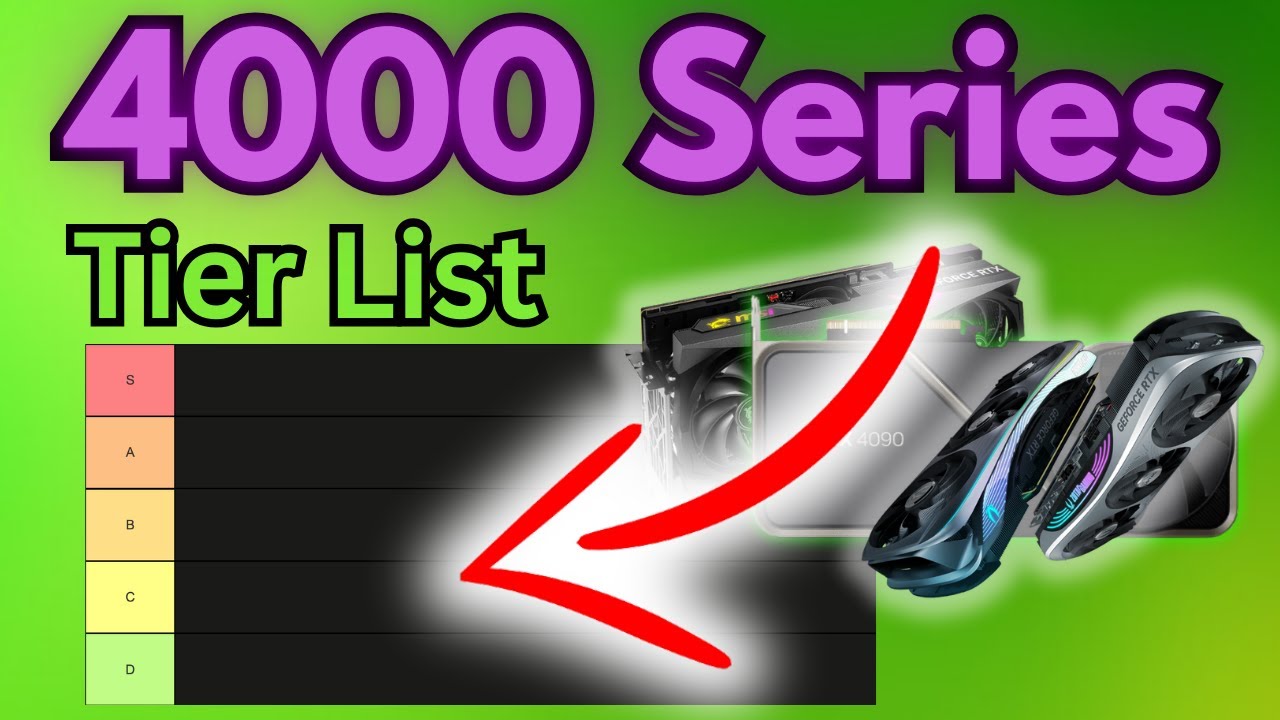 The RTX 4000 Series Tier List You Won't Believe - YouTube