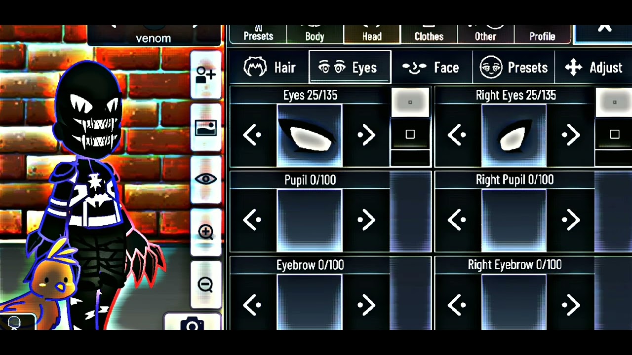 how to make venom in gacha club (no mods) - YouTube